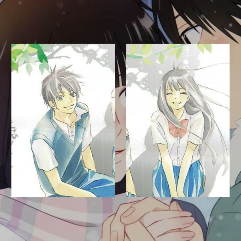 Kimi ni Todoke Kazehaya and Sawako Matching Heart Anime Keychain ...