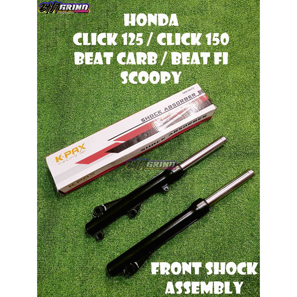 K-PAX GENUINE FRONT SHOCK ASSEMBLY HONDA CLICK 125 / CLICK 150 HEAVY DUTY MADE IN THAILAND ...