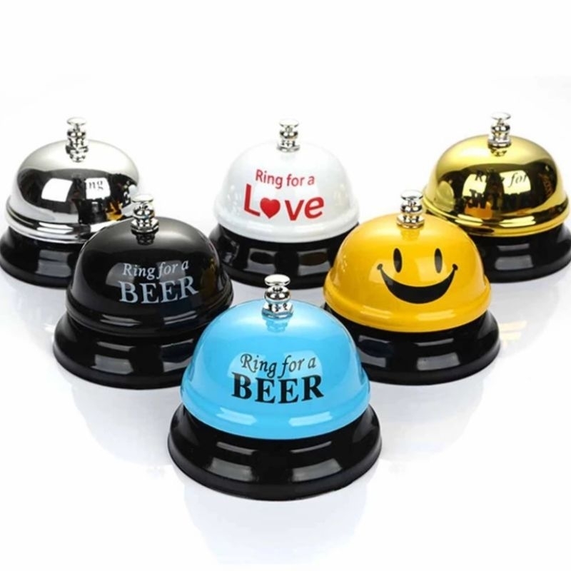 Restaurant Hand -Deli Bells Conference Table Press candy-Colored Metal ...