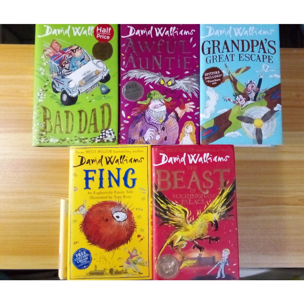 (Pre-Loved) David Walliams Authored Books (HB) | Shopee Philippines