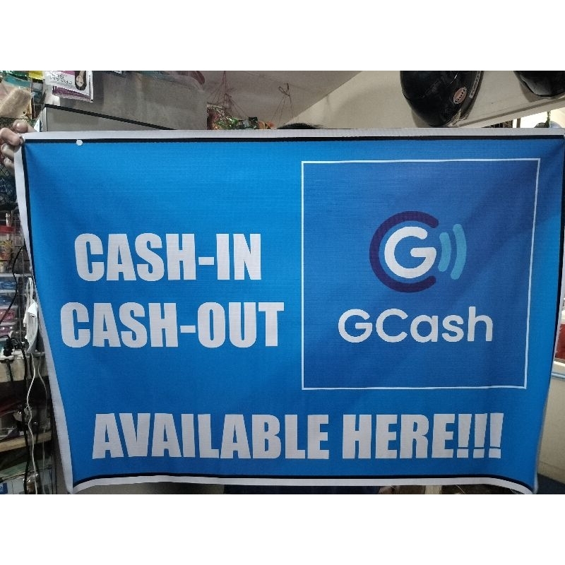 GCASH Tarpaulin 10oz 3sizes | Shopee Philippines