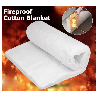 Ceramic Fibre Fire Blanket Heat Insulation fiber for Silencer, Ovens ...
