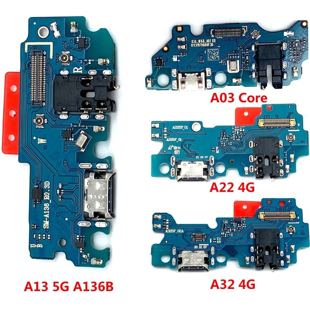 Charging Board Port Flex Cable For Samsung Galaxy A02 A12 A02s A03s A03 ...