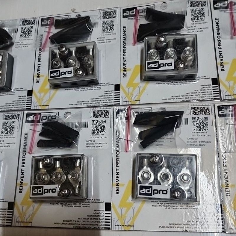 ADPRO CERAMIC COMPOSITE TERMINAL.BLOCK ANTI-ERROR 12 AEROX V1 V2 NMAX ...