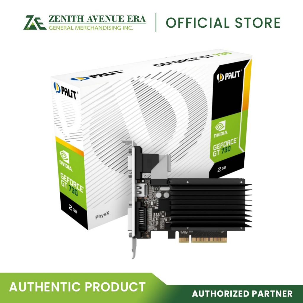 Palit NEAT7300HD46-2080F GT730 2GB SDDR3 64BIT VGA/HDMI Graphic Card ...