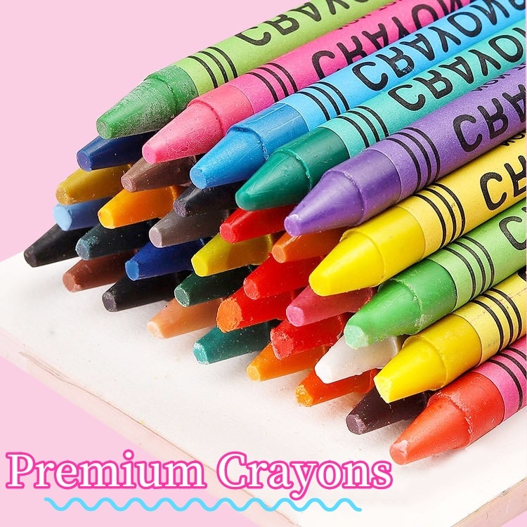 6/8/12/16/24 Colors Crayons Set Kids Painting Crayon Set Art Painting ...