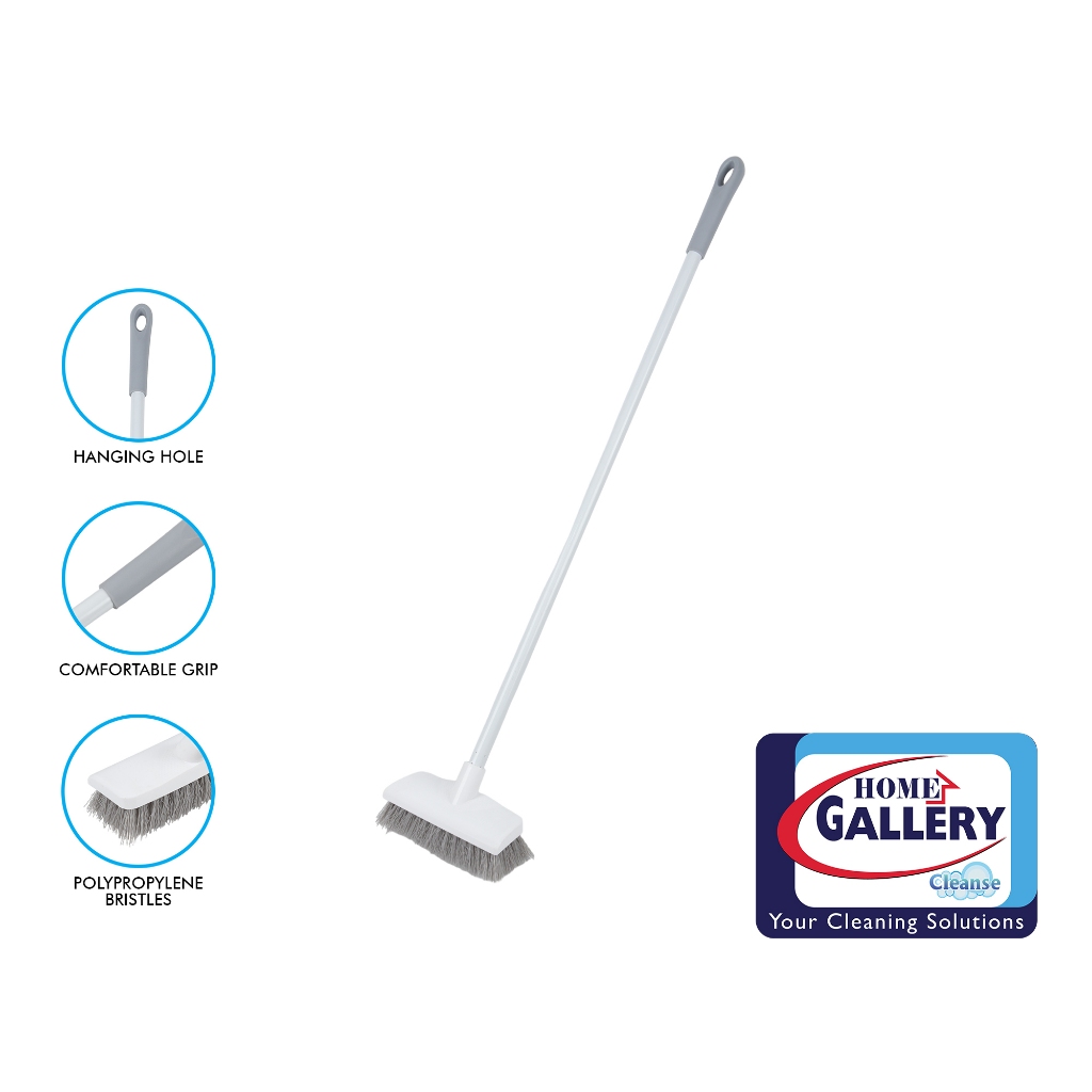 Home Gallery Long Handle Scrub Brush, All Around Brush Bathroom ...