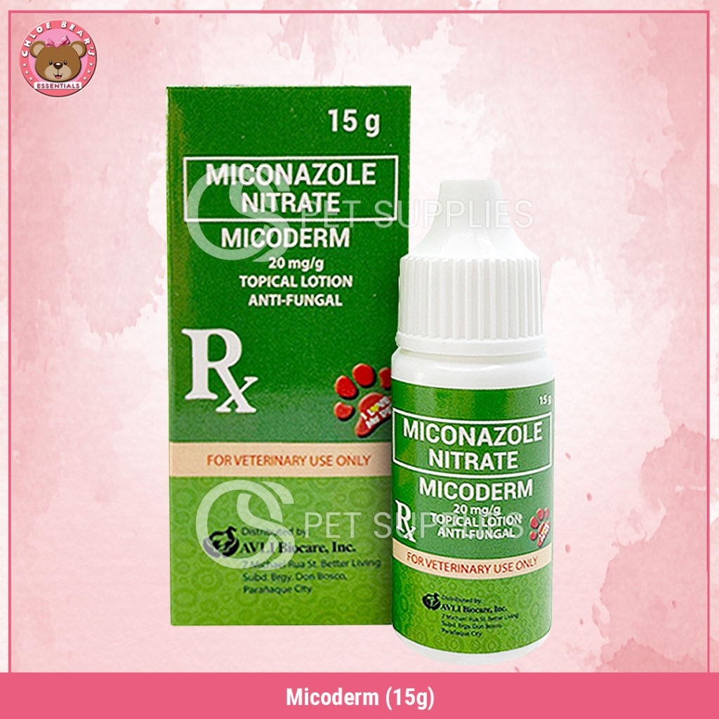 BOB-Micoderm Topical Lotion Anti-Fungal Miconazole Nitrate Ear and Skin ...