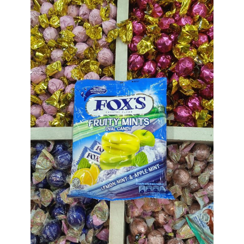 Fox's Fruity Mints oval candy | Shopee Philippines