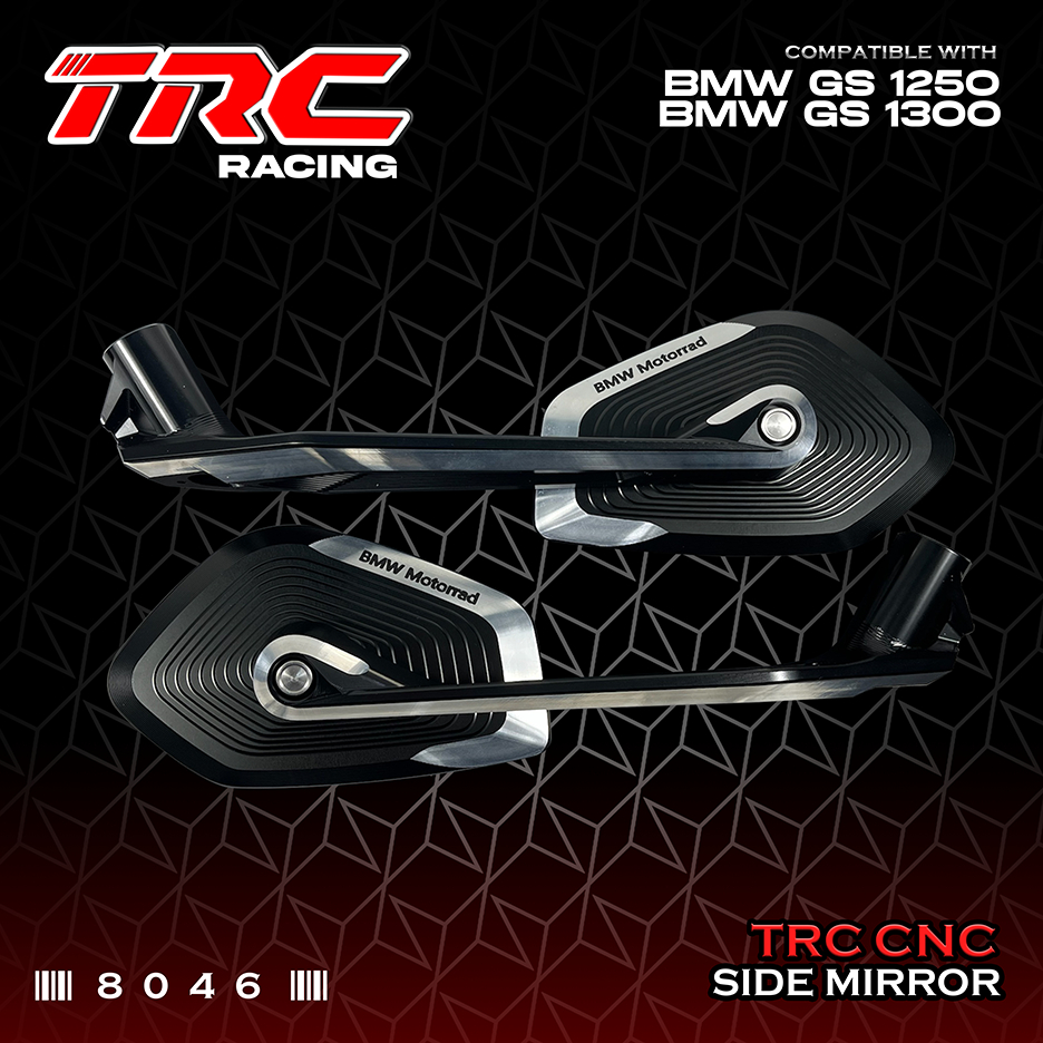 TRC Racing CNC Side Mirror BMW GS 1250/1300 LTO Approved 8046 | Shopee ...