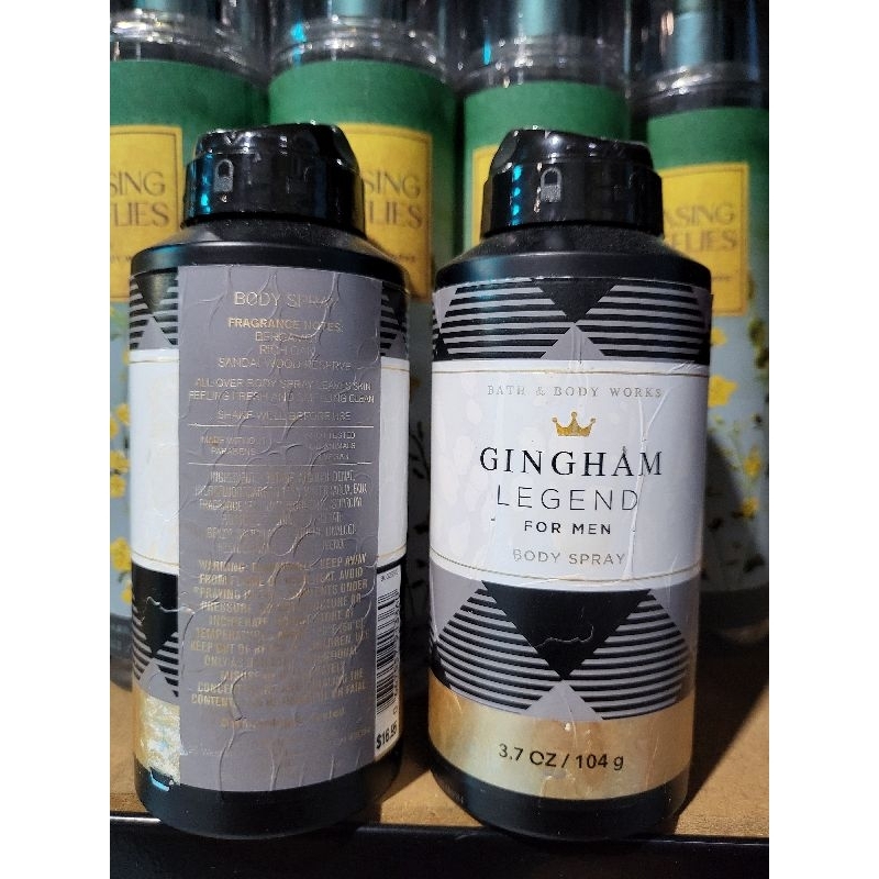 gingham legend (damage label) | Shopee Philippines
