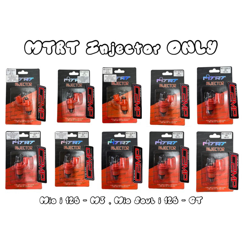 MTRT Injector Yamaha M3 , Soul i 125 GT , Aerox v1 v2 , nmax v2 ...
