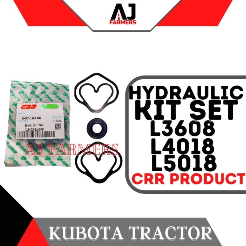 Hydraulic Kit Set Kubota Tractor L3608 L4018 L5018 Part #: 5-07-140-04 ...