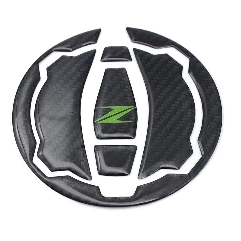 MYTHZKING | FUEL OIL GAS TANK CAP COVER PAD STICKER FOR KAWASAKI Z400 ...