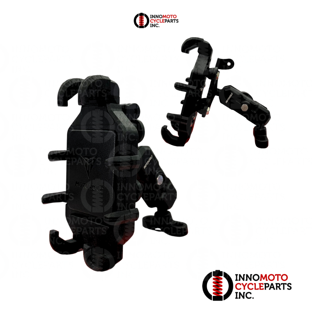 Motowolf High End MDL2827 - V4 Shock Absorbing Cell Phone Holder Dual ...