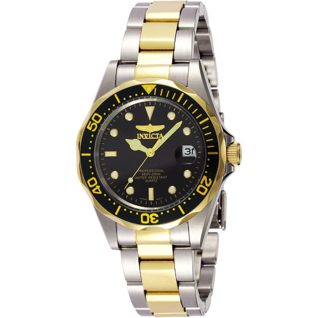 Authentic Invicta Pro Diver Quartz Watch 38mm Stainless Steel Strap ...