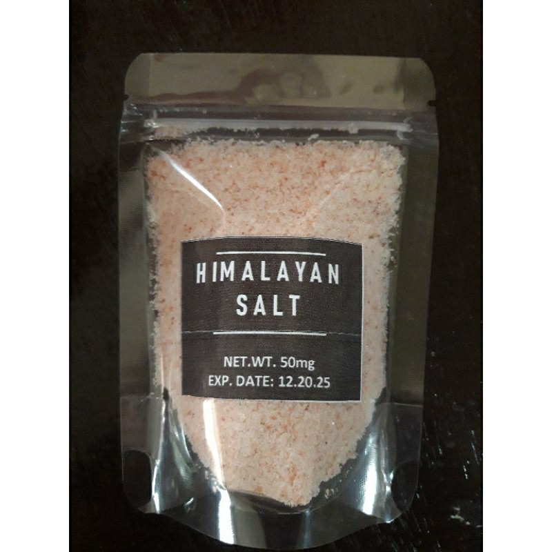 50 grams himalayan salt ground | Shopee Philippines