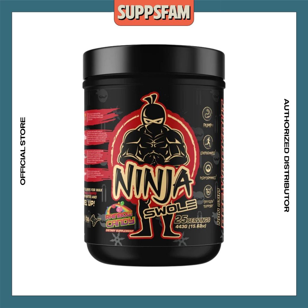 Ninja Swole: Non-Stim Pre Workout V2 (2024) New & Improved | Shopee ...