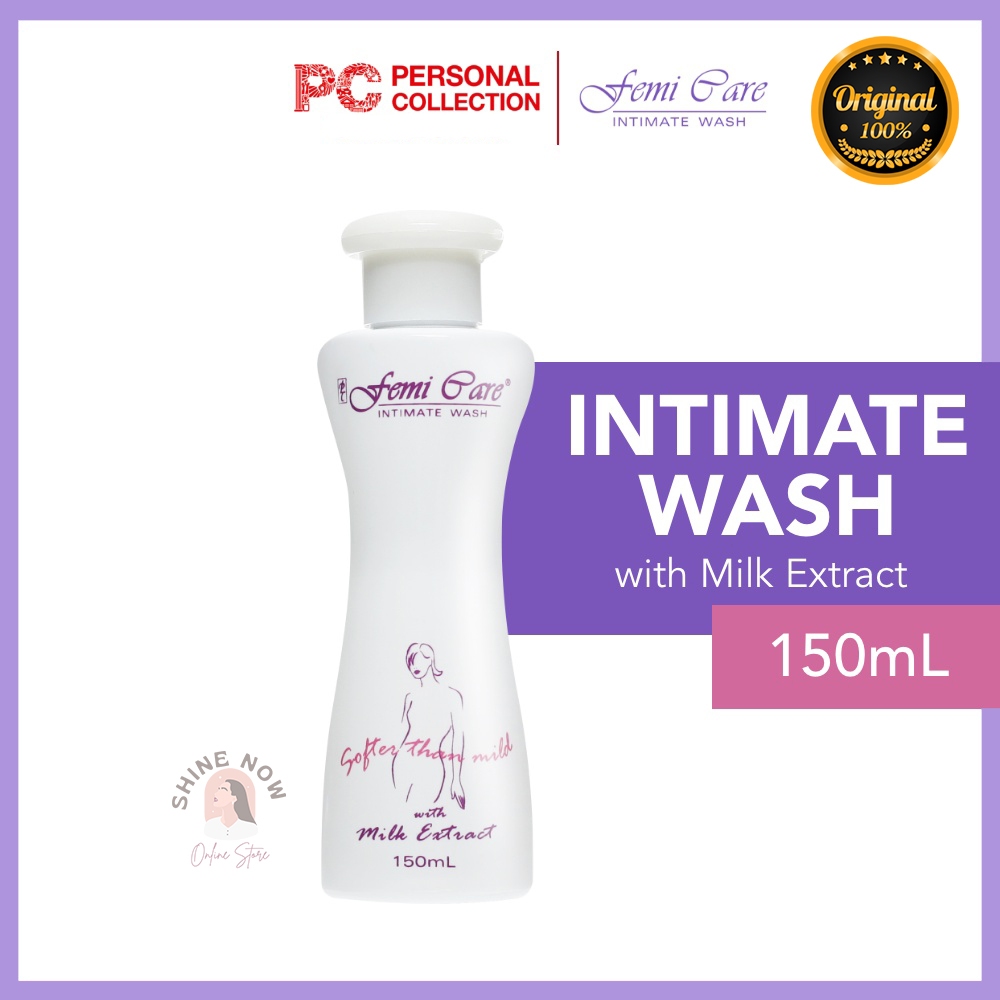 Pc Femi Care Intimate Wash with Milk Extract 150ml antibacterial ...