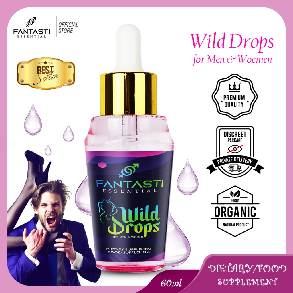 [FANTASTI] Syrup For Drinks Strawberry Flavor - 60ml 100% Wildrops for ...