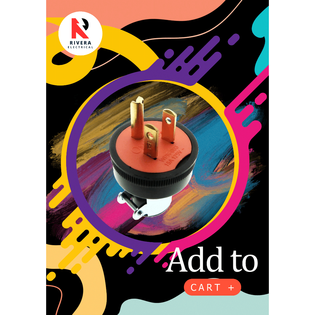 Omni Parallel Ground Rubber Plug 15A 250V | Shopee Philippines