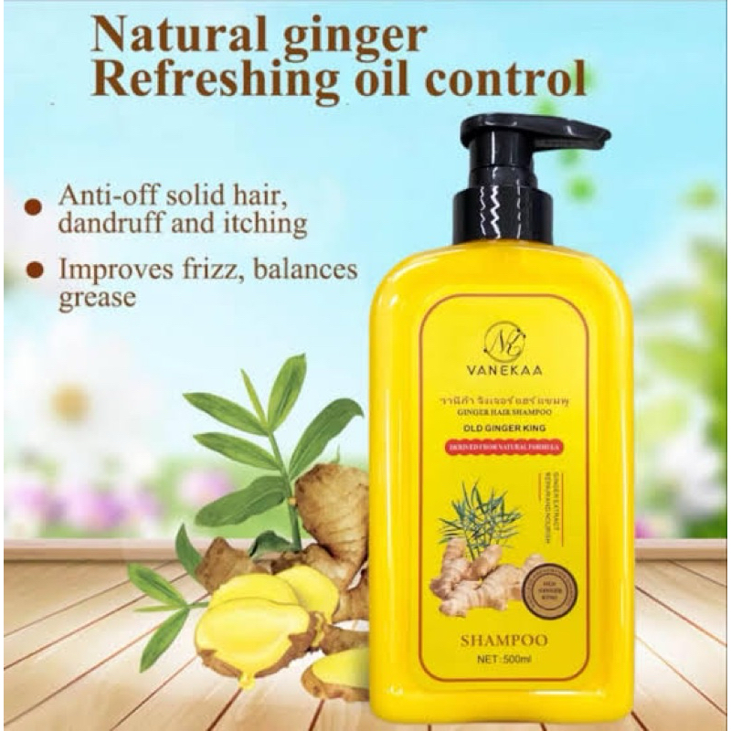Vaneeka Ginger Shampoo 500ml from Thailand | Shopee Philippines
