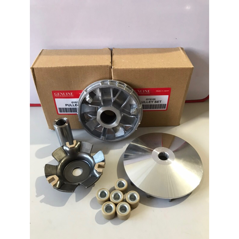 PULLEY SET GY6125/150, RUSI EASYRIDE, GALA, PASION, ROYAL, FLAIR, SC125 ...