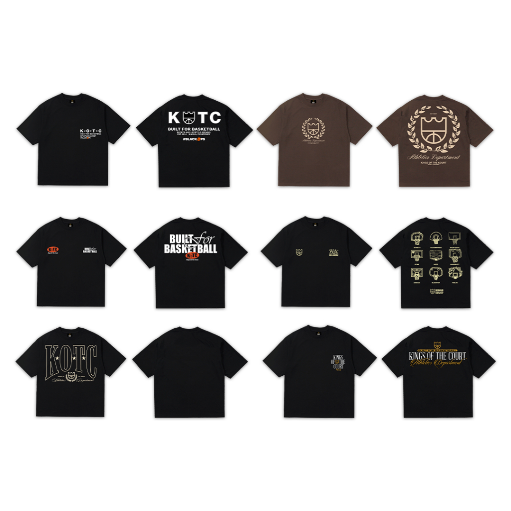 KOTC Athletics Department T-Shirt for Men Heavyweight Oversized Shirt ...