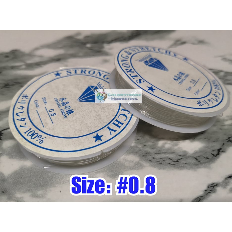Elastic Clear Nylon String Sold per Roll | Shopee Philippines