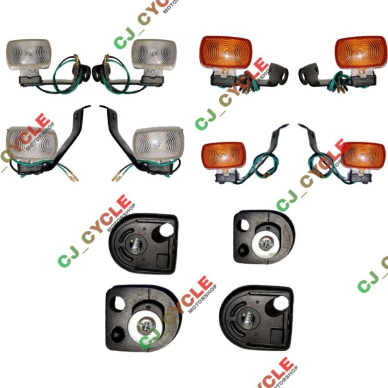 TMX 125/155 Signal Light Bracket Set - Your Choice with or without ...