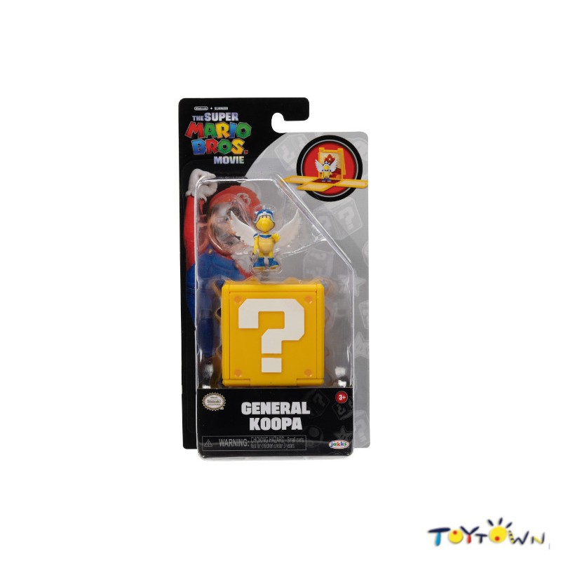 Super Mario Bros Movie - Mini Figure With Question Block General Koopa ...