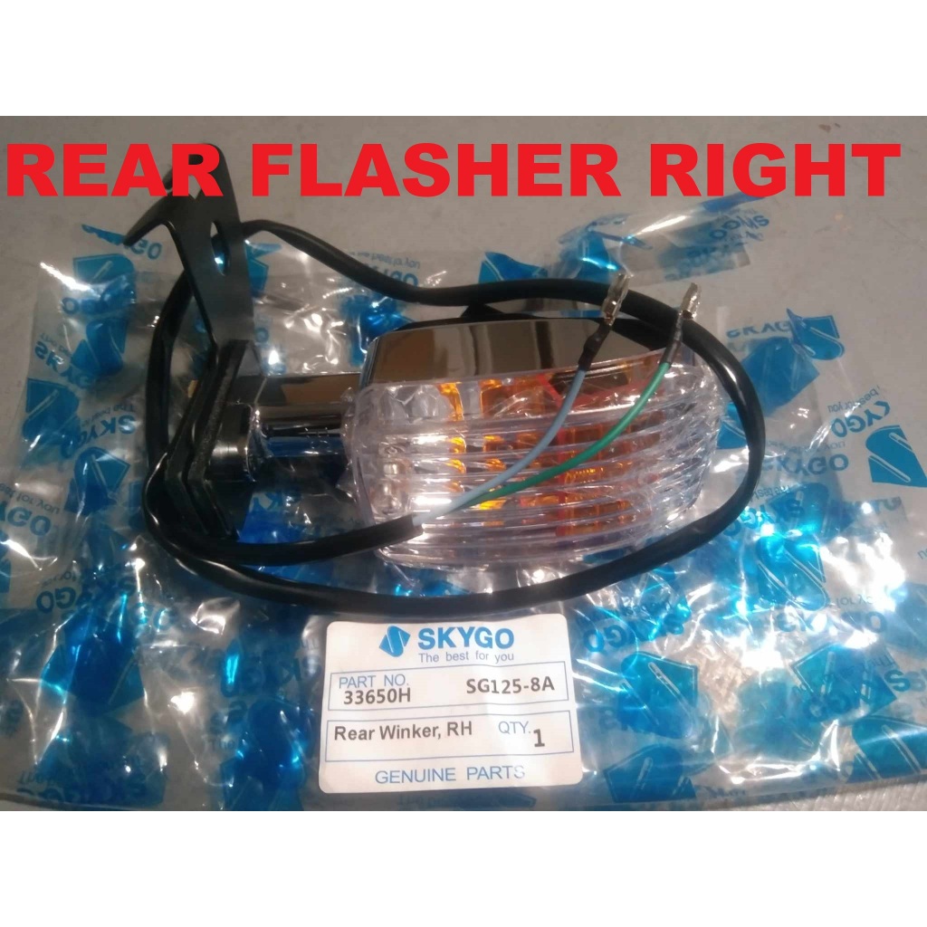 skygo rear winker/flasher (right) fit for honda tmx155/tmx 125/euro ...
