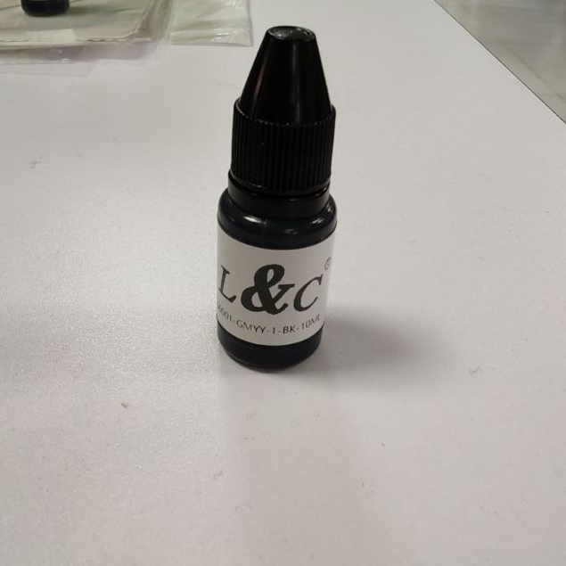 L&C 10m Oil Based Photosensitive Stamp Ink For Company Stamps & Self ...
