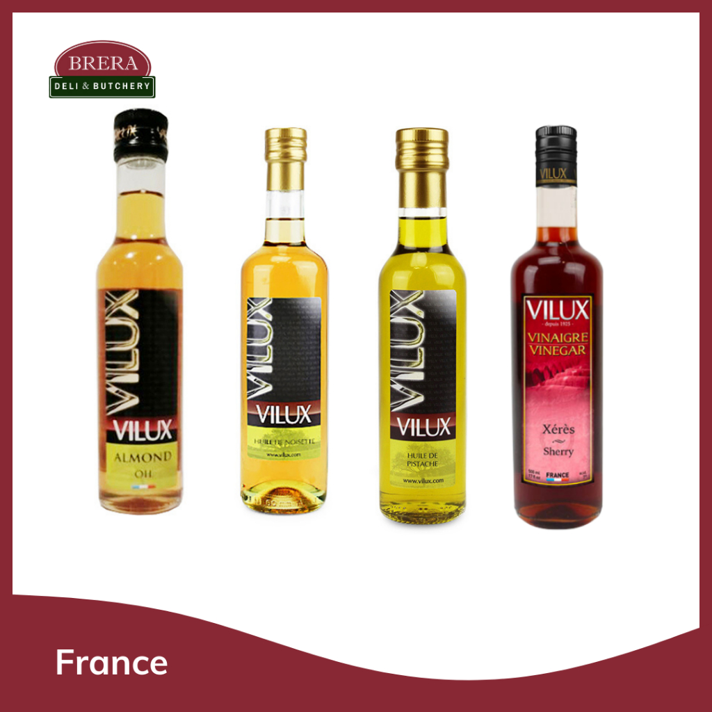 Vilux Hazelnut/Almond/Pistachio & Sherry Vinegar Oil 250 ML & 1 L ...