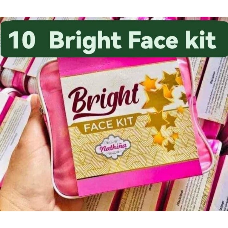 Bright Face kit ( 10 sets) | Shopee Philippines