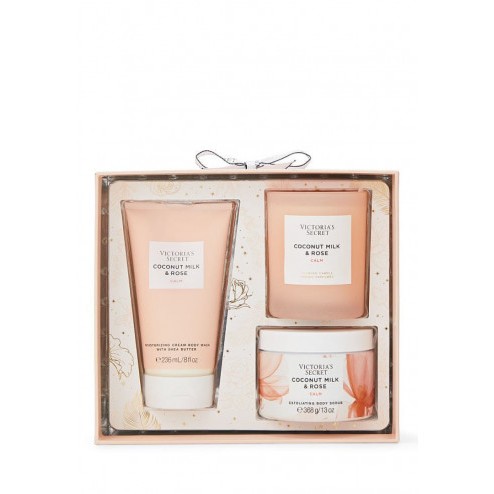 Victoria's Secret The Calm Ritual Coconut milk and rose spa gift set ...