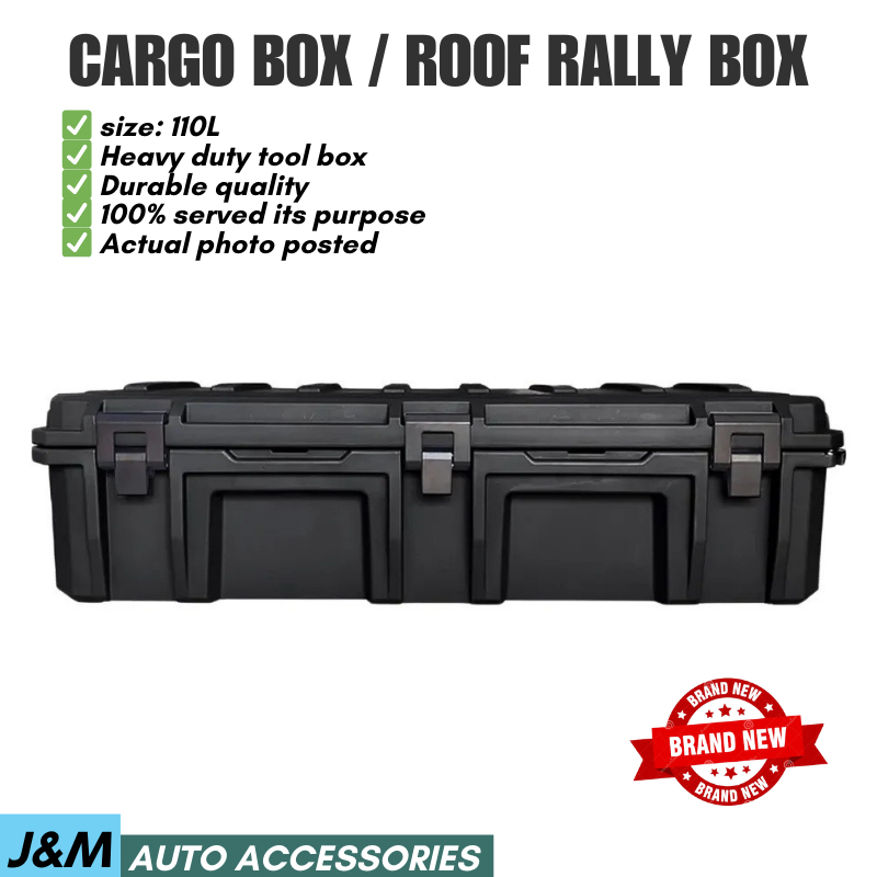 Roof Rally box / Cargo box 110Liters | Shopee Philippines