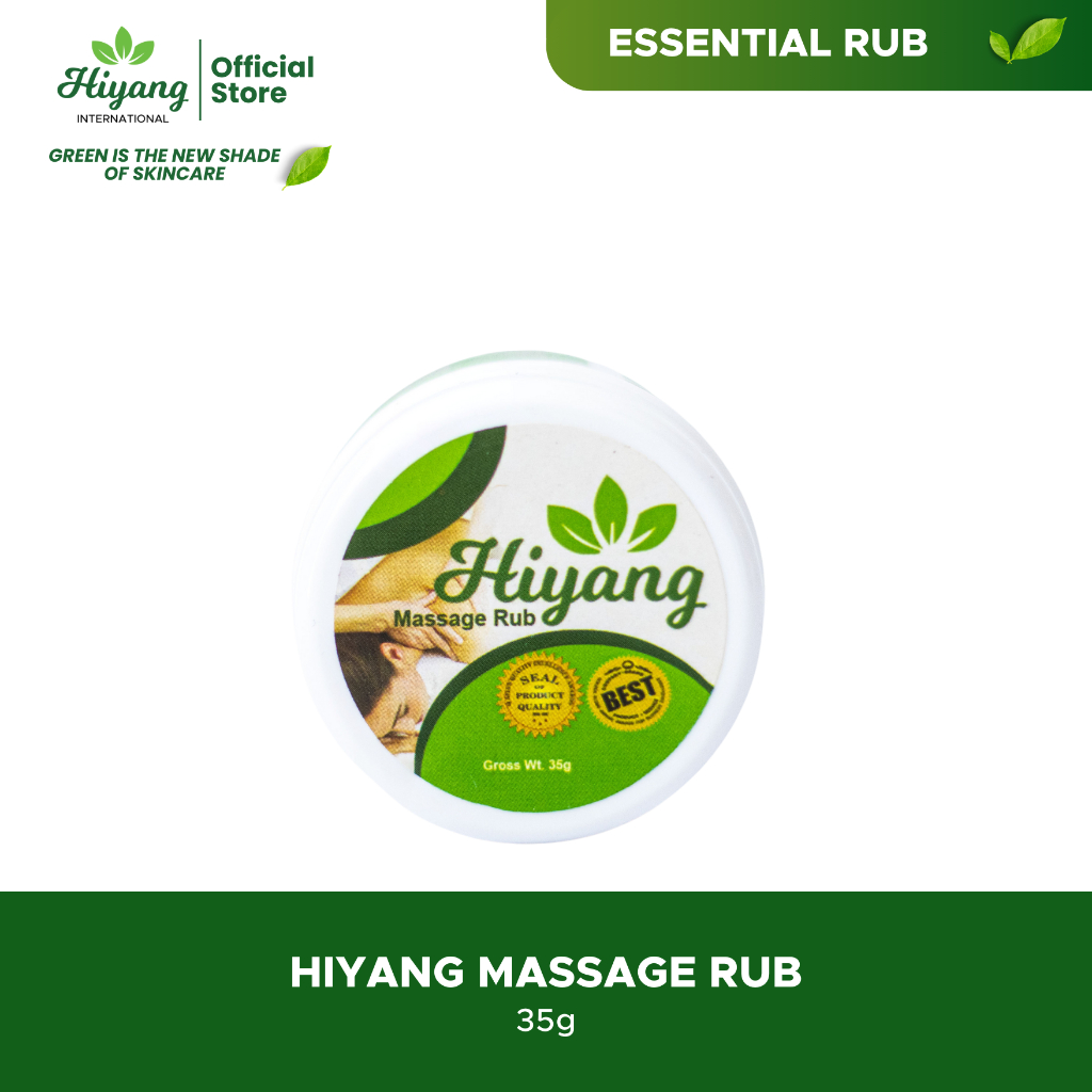 Hiyang Massage Rub (New Improved) | Shopee Philippines