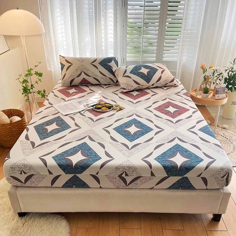 No Lukot No Gusot Fully Garterized Bedsheet Japan Style Bedsheets(With ...