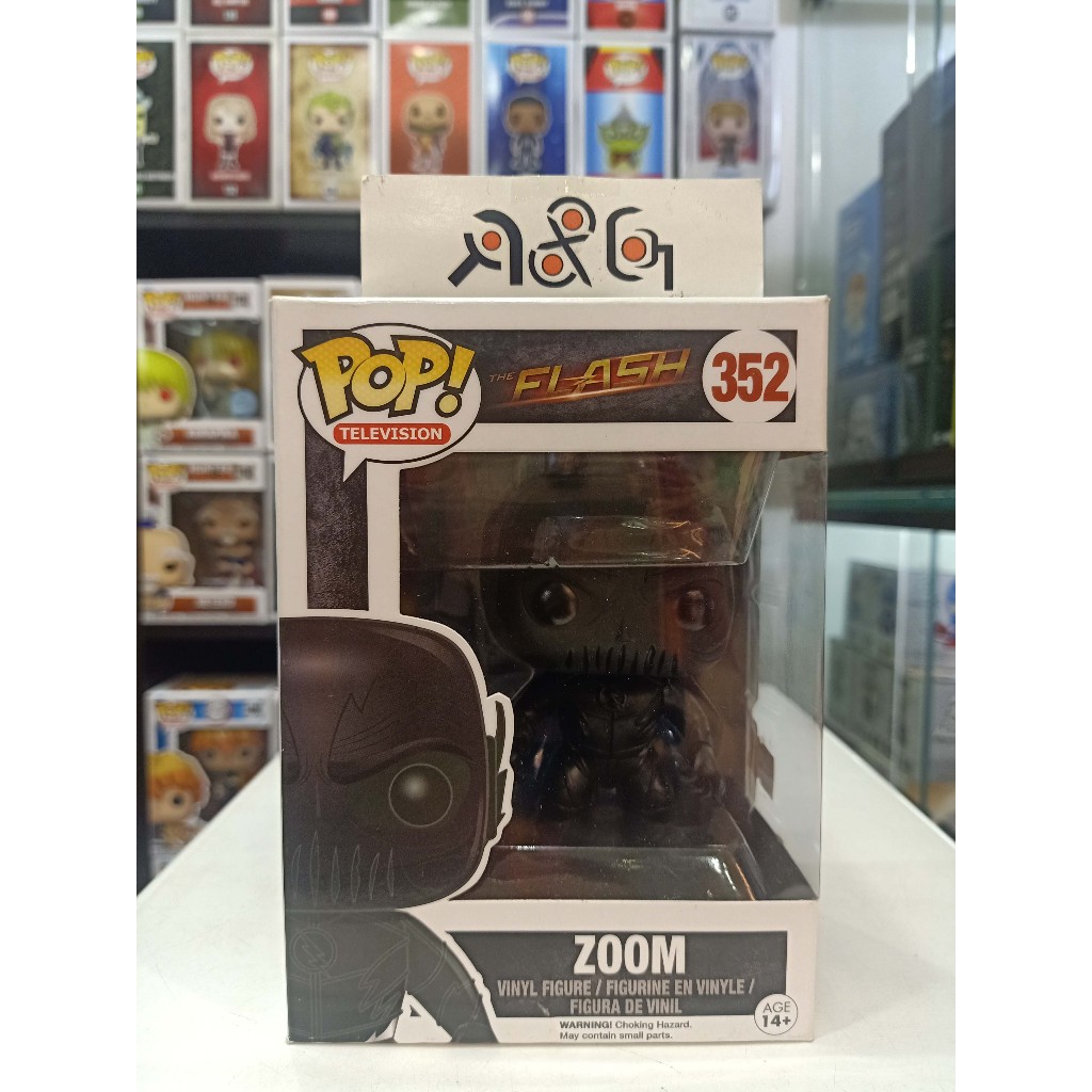 Funko POP! The Flash - Zoom (352) with Boss Protector | Shopee Philippines