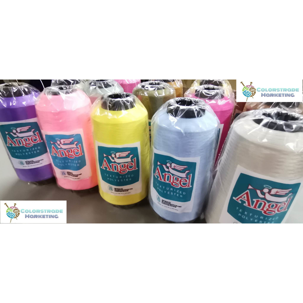 Angel Texturized Polyester Thread for Edging 220 Grams Sold per Cone ...