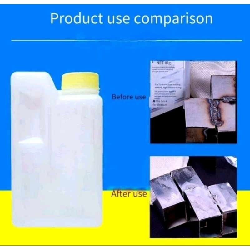 Stainless Steel MQ-500 Tig Clean Paste Acid Wash( Half Bottle) | Shopee ...