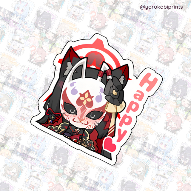 Blue Archive - Aru Asuna Hina - Club Chat Emote - Chibi, Emoji ...