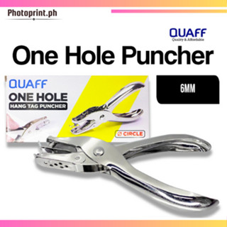 One Hole Hang Tag Puncher 3mm / 6mm Ticket Puncher Circle Metal Single ...