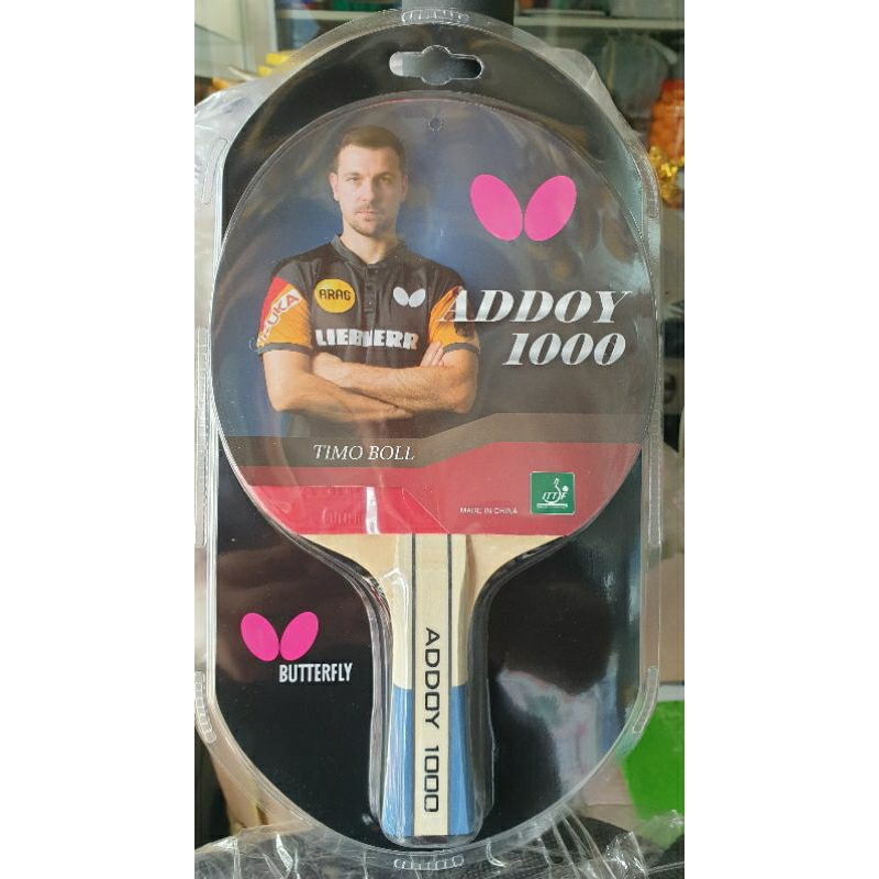 Butterfly ADDOY Table Tennis Racket (1000/2000/3000 Series) | Shopee ...