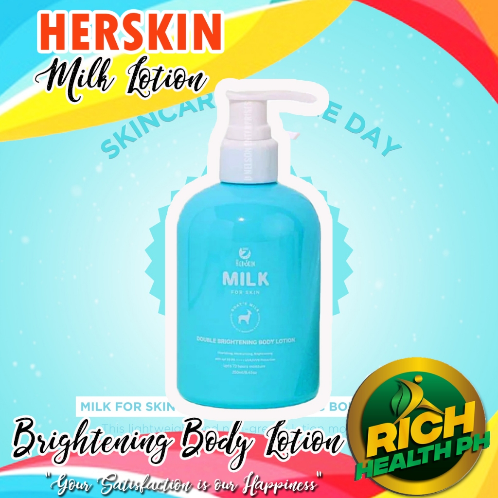 Her Skin Milk Double Brightening Body Lotion SPF 50 PA ++++ Goat's Milk ...