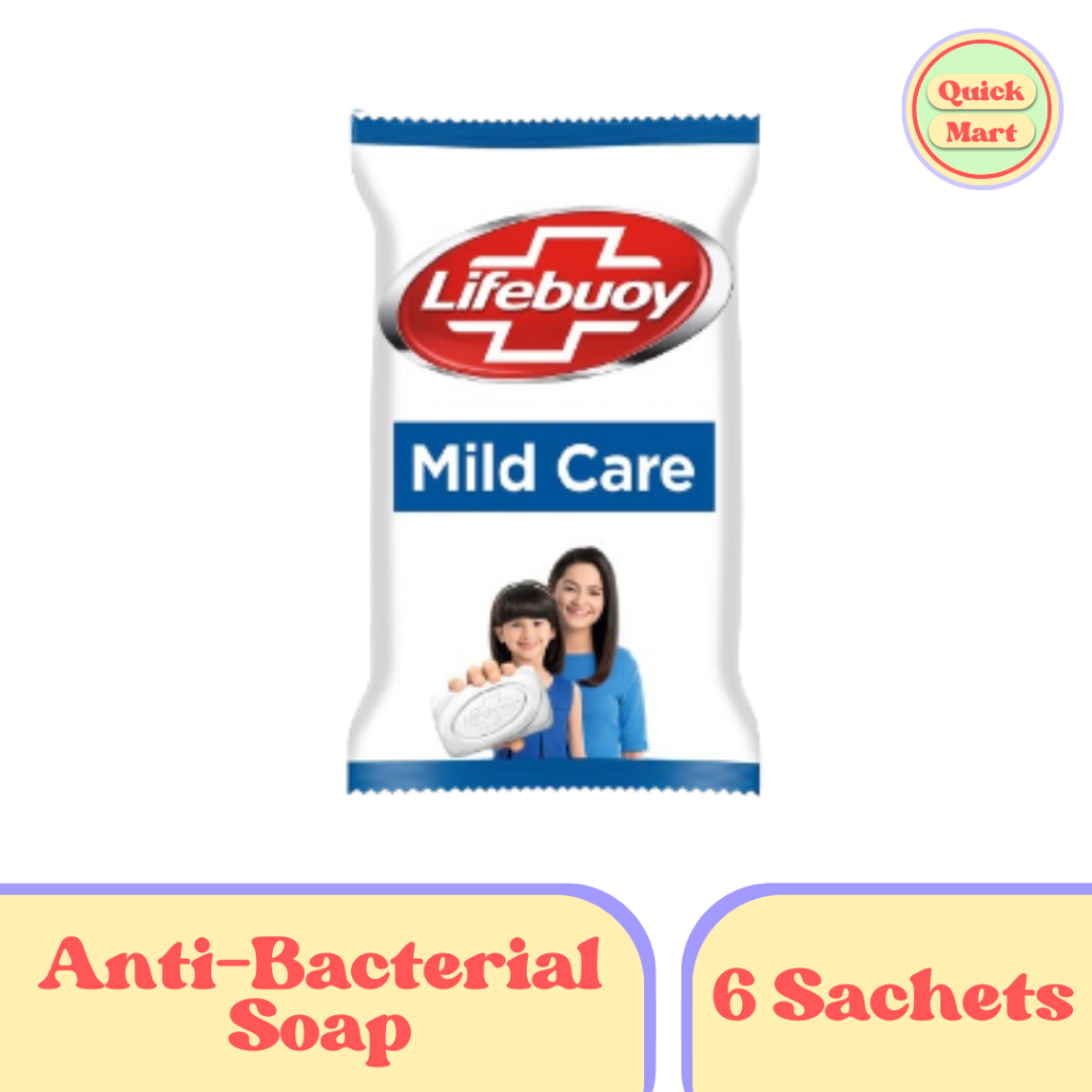 Lifebuoy Total 10 Mild Care Soap 60g (6 Sachets) | Shopee Philippines