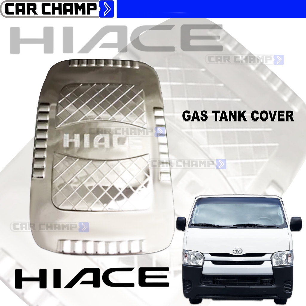 Toyota Hiace Commuter 2016 to 2018 Gas Tank Cover Chrome Garnish 2015 ...
