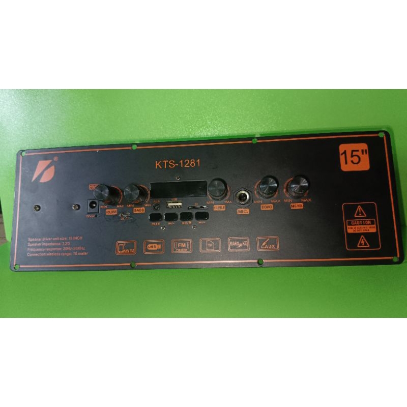 KTS-1281 Portable Speaker Plug & Play Amplifier Kit. | Shopee Philippines