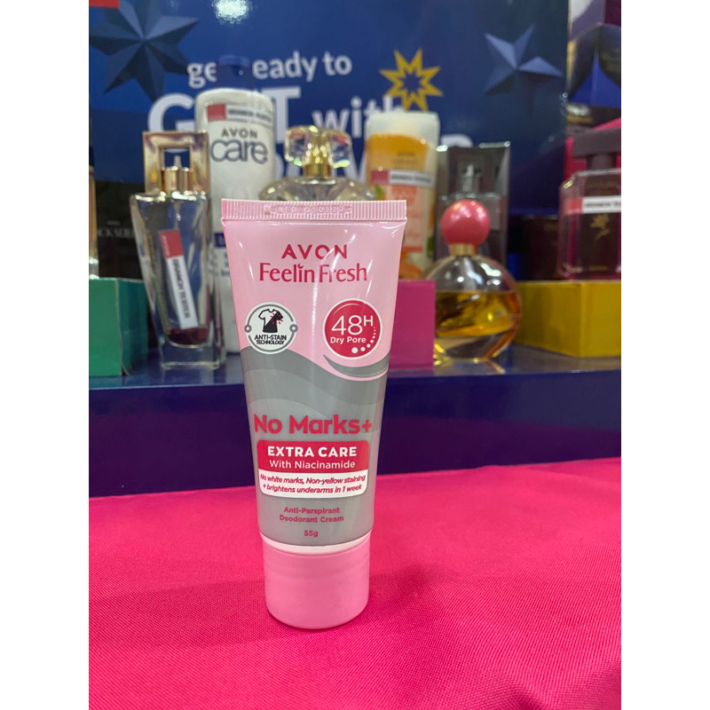 Avon QUELCH BUY 1 TAKE 1 whitening Feelin Fresh Anti-perspirant Deo Creams 55g | Shopee Philippines